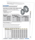Download Our Spur Gear Cutter Chart